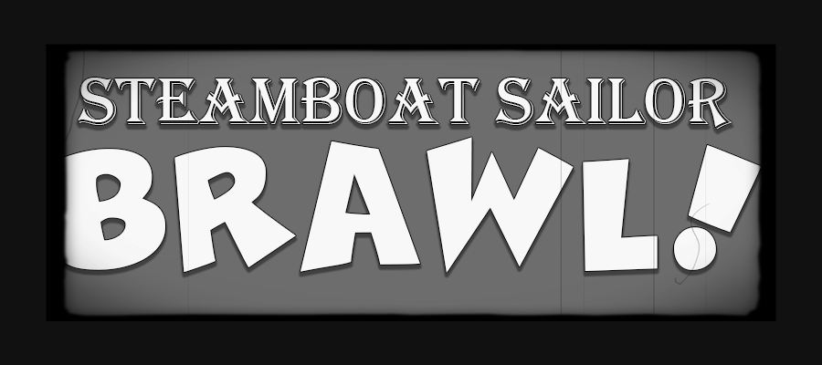 Steamboat Sailor Brawl! - A Public Domain Comic - hpkomics.com
